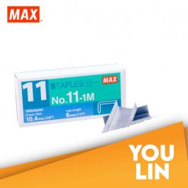 Max Staples (Stapler Bullet) NO.11-1M - Stapler & Staple