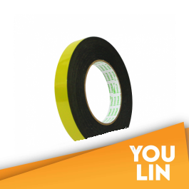 Apollo Double Sided General Purpose Black Foam Tape 12mm x 9