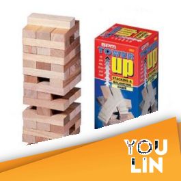 SPM Tower Up Wooden Block (SPM 202) - Games