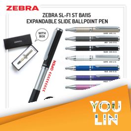Zebra BP/BA115 Slide Ball Pen 0.7MM - Ball Pen