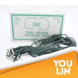 CBE 10T Treasury Tag 100's - Filing Accessories