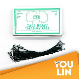 CBE 9T Treasury Tag 100's - Filing Accessories