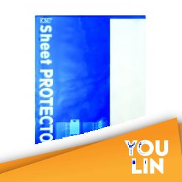 CBE 305A A4 Sheet Protector 10's - Clear Holder & Sheet