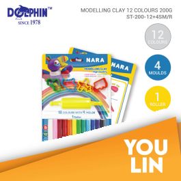 Dolphin Nara Round Stick Modeling Clay - Hobby Craft & U