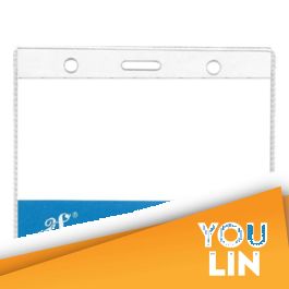 East-File 2834 PVC Name Badge - Business Card Holder & C