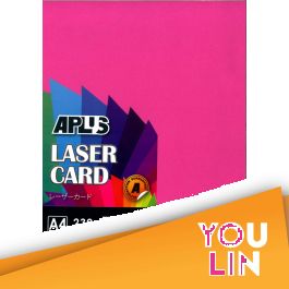 APLUS A4 230gm Laser Card 10'S - Card Paper