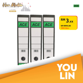 ACE 3''(75mm) FC Lever Arch File - Lever Arch File & Rin