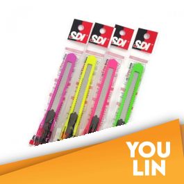 SDI 0411A Cutter Knife (9mm) - Cutter & Refill Blades