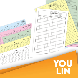 Stock Card / Record Card - Cash Book, Record Book & Bill