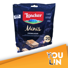 LOACKER MINIS (CREMKAKAO) WAFER BISCUITS 200GM (20'S/PKT)