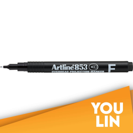 Artline 853 Ohp Permanent Marker Pen 0.5mm - Black - Marker