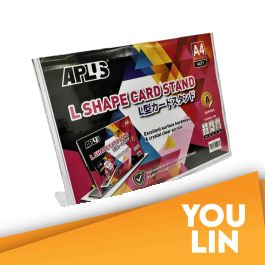 APLUS A471 Horizontal A4 L Shape Acrylic Card Stand / Brochu