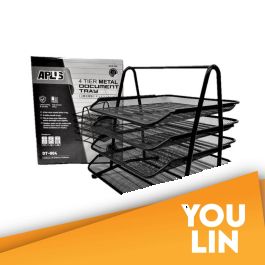 APLUS DT-004 4 Tier Metal Document Tray - Filing Accessories