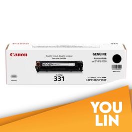 Canon Cartridge 331 Black Toner Cartridge - 1.4k - Ink