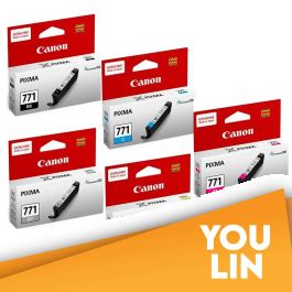 Canon CLI-771 Ink Cartridge (Per Pcs) - Colour - Ink & T