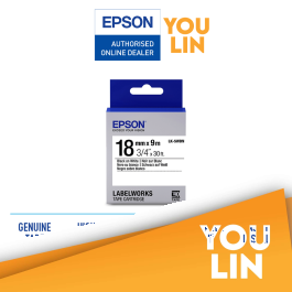 Epson LK-5WBN LabelWorks Tape - Printer