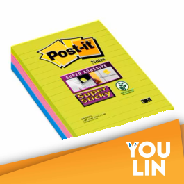 3M 656SS (2" X 3" X 4PAD) SUPER STICKY NOTE CUBE - Books &am