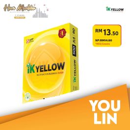 IK Yellow 80gsm A4 Paper 500's/ream - September Promotion
