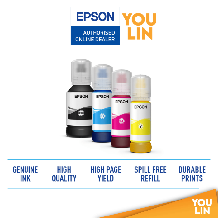 Epson 008 Ink Bottle (Black, Cyan, Magenta, Yellow) - Ink &a Epson 008 Ink Bottle (Black, Cyan, Magenta, Yellow) - Ink &a