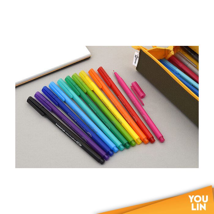 STAEDTLER 338 Triplus Broadliner Colours 0.8MM - Colour Pen
