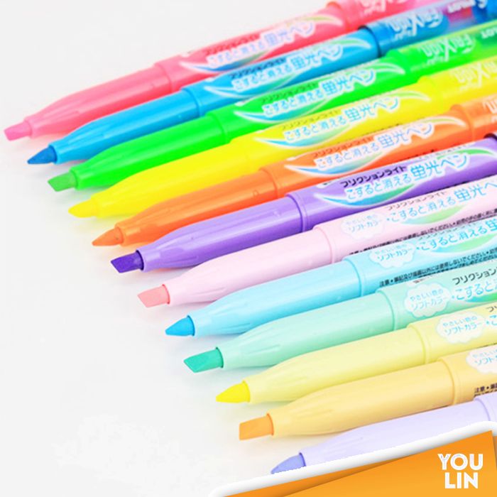 PILOT SFL-10SL Frixion Light Erasable Spotliter Pen - Highli