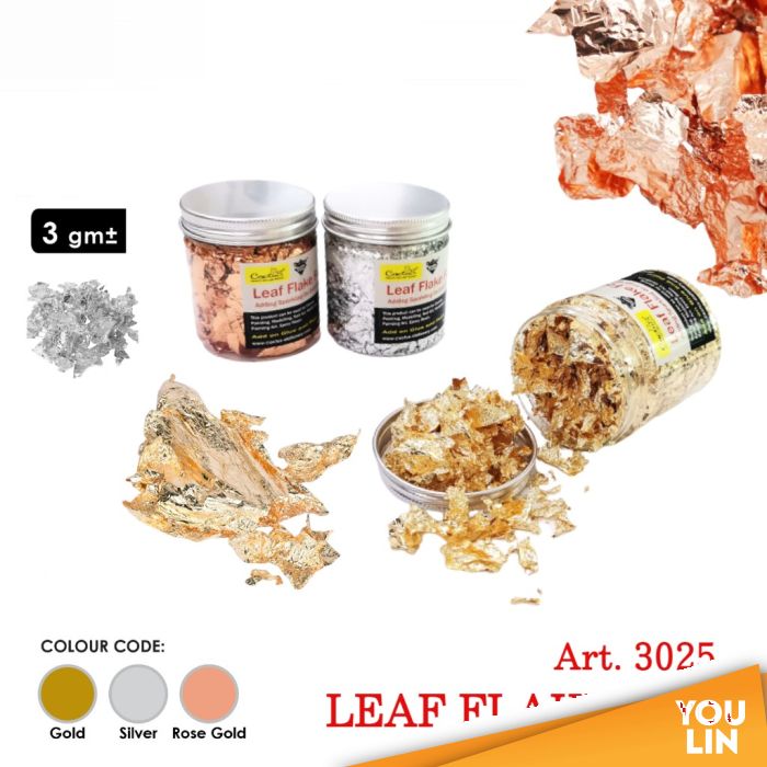 Cactus 3025 Leaf Flake Foil - Hobby & Craft