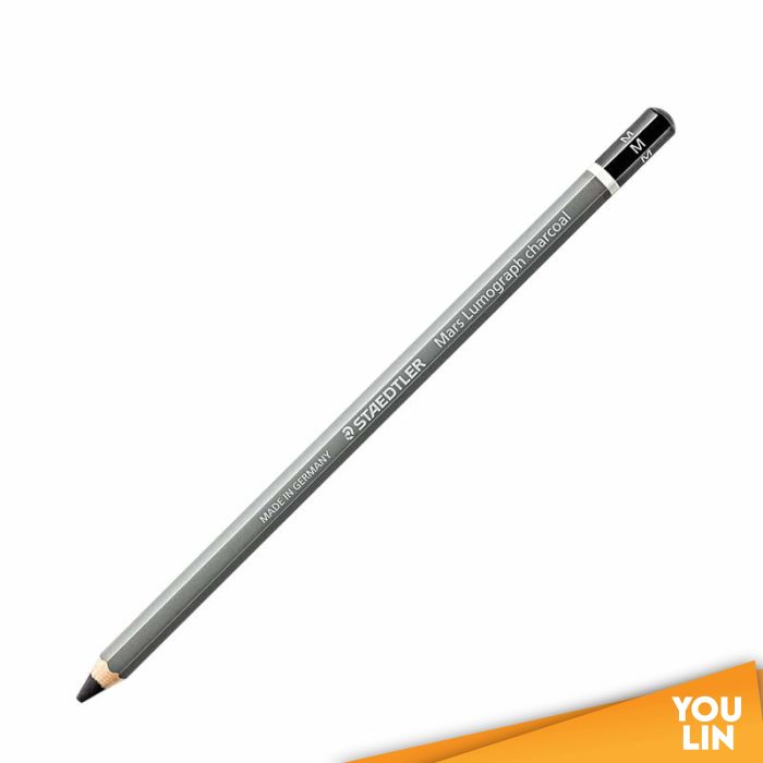 STAEDTLER 100C-M Mars Lumograph Charcoal Pencil - Medium - W