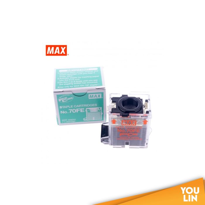 Max Staples (Stapler Bullet) NO.70FE - Stapler & Staples