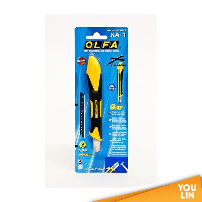OLFA Cutter Auto Lock X Design XA-1 - Cutter & Refill Bl