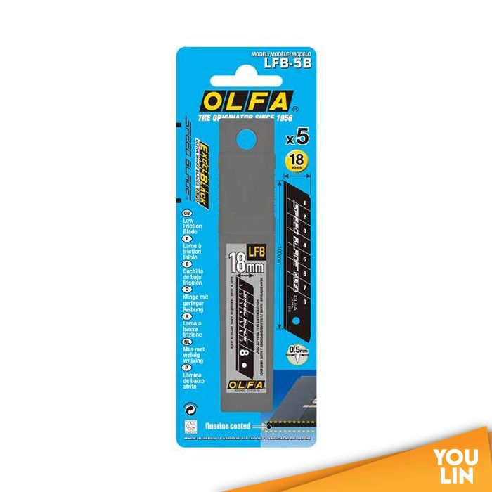 OLFA Blade (L) Low Friction LFB-5B - Cutter & Refill Bla