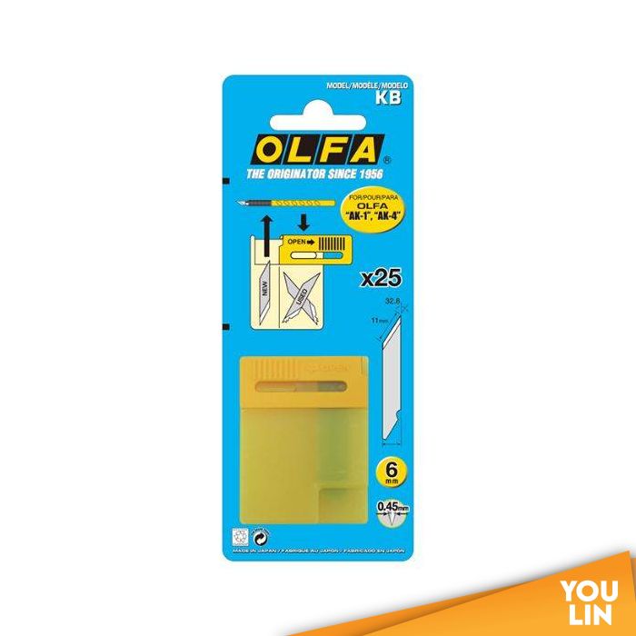 OLFA Cutter Blade Art Knife KB - Cutter & Refill Blades