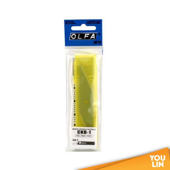 OLFA Cutter Blade Craft Knife 18mm CKB-1 - Cutter & Refi