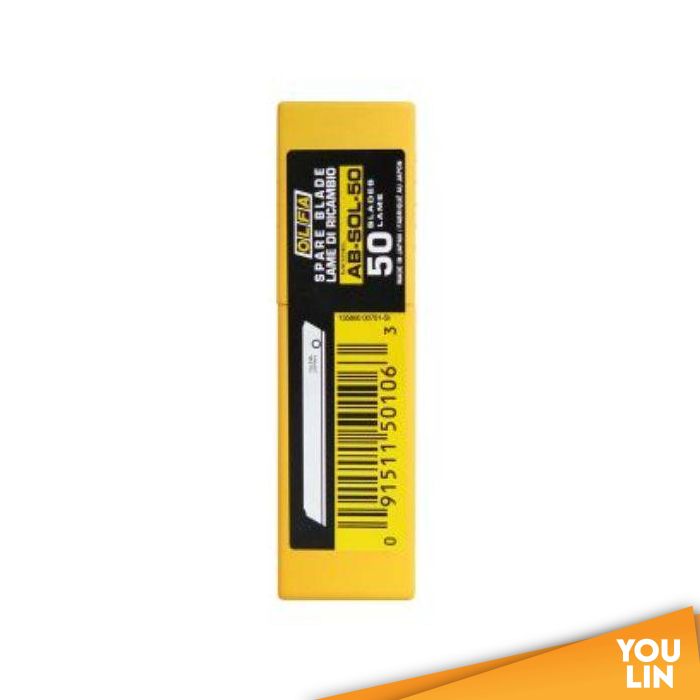 OLFA Cutter Blade (S) AB-SOL-50 - Cutter & Refill Blades