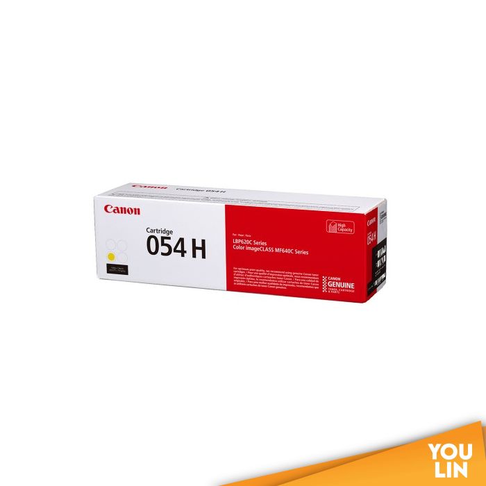 Canon 054H Yellow Toner Cartridge 2.3k - Ink & Toner Car