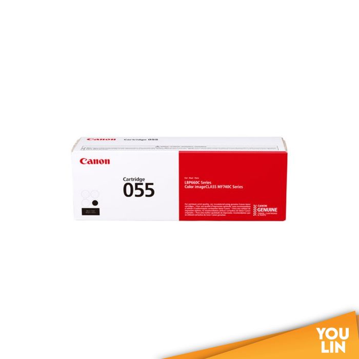 Canon 055 Black Toner Cartridge 2.3k - Ink & Toner Cartr