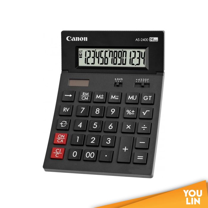 Canon AS-2400 14 Digits Calculator - Calculator