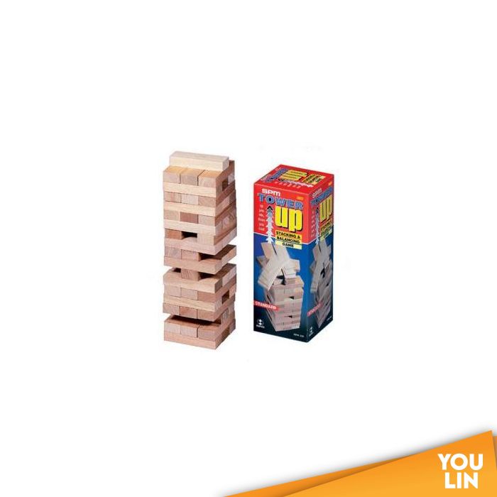 SPM Tower Up Wooden Block (SPM 202) - Games