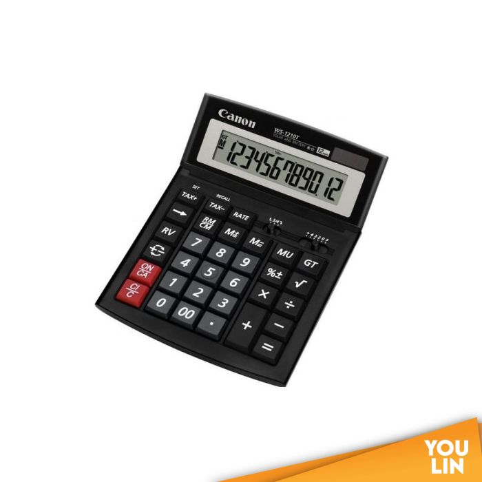 Canon WS-1210T 12 Digits Desktop Calculator - Calculator