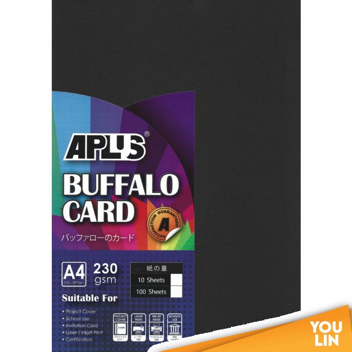 APLUS A4 230gm Buffalo Card 100'S - Card Paper