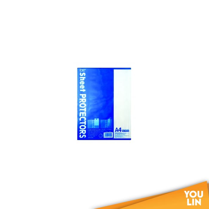 CBE 305A A4 Sheet Protector 10's - Clear Holder & Sheet