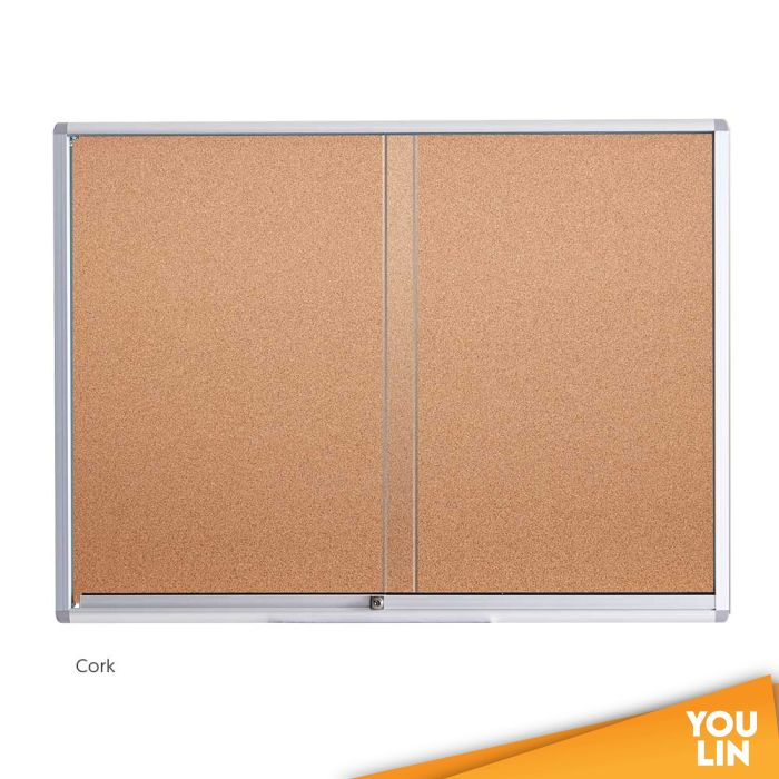 WriteBest Aluminum Frame Cork Notice Board - Notice Board