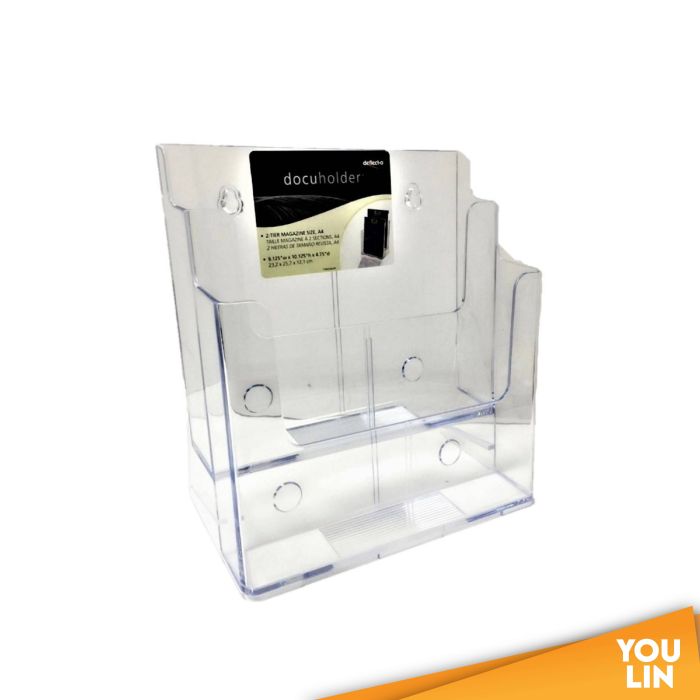 A4 2 Layer Acrylic Brochure Stand - Display Equipment