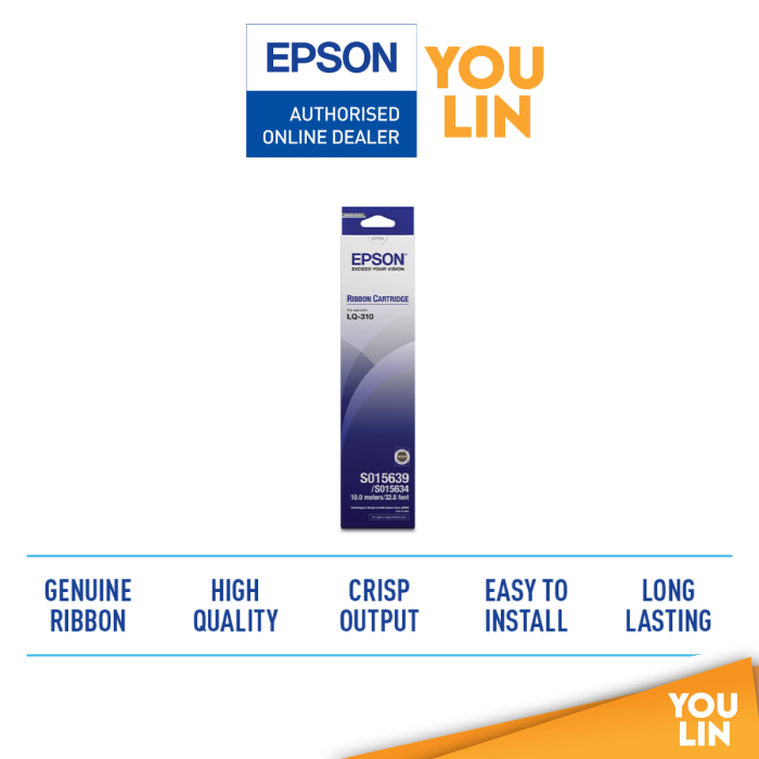 Epson LQ-310 Ribbon Cartridge (S015639) - Ink & Toner Ca