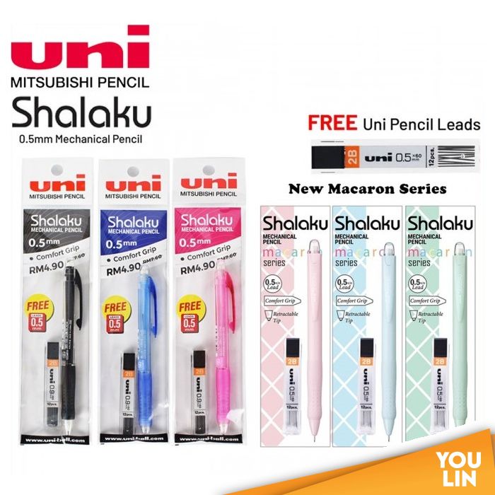 UNI M5-100 Mechanical Pencil + Pencil Lead 0.5MM - Mechanica