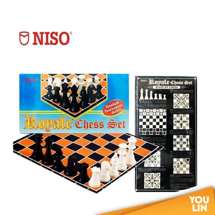 Niso CS88 Royal Chess Set - Board Game & Card Game