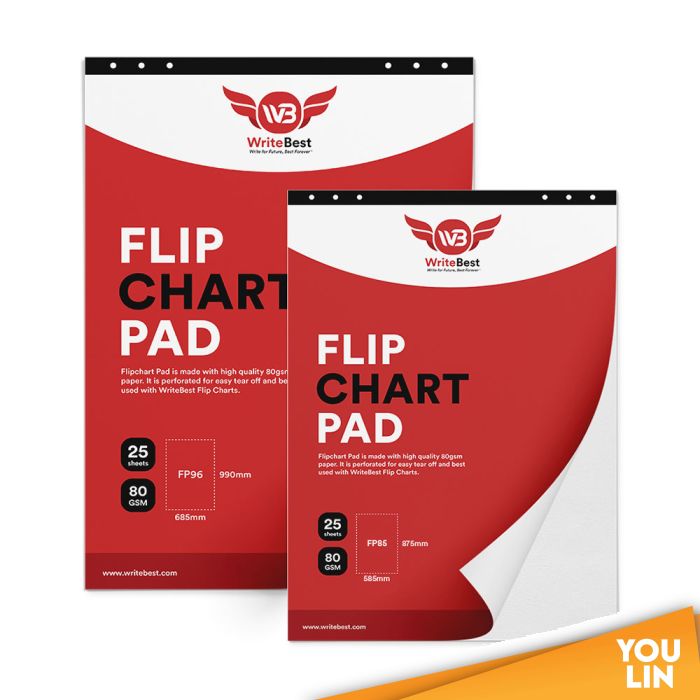 WriteBest Flip Chart Pad - Writing Board