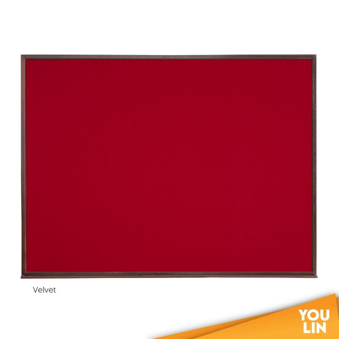 WriteBest Aluminum Frame Velvet Notice Board - Notice Board