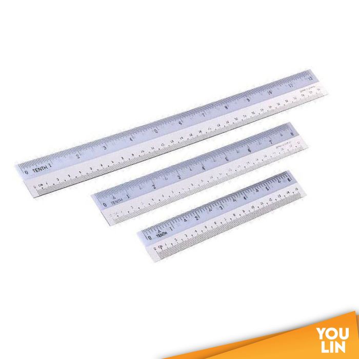 PVC White Side Ruler - Cutting Mat & Ruler