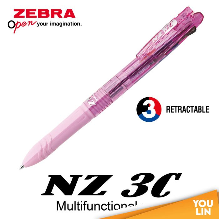 Zebra NZ 3C Multi Colors Ball Pen 0.7MM - Ball Pen