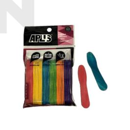 APLUS Spoon Stick 7.5cm 50'S - Colour - Hobby Craft & Ut